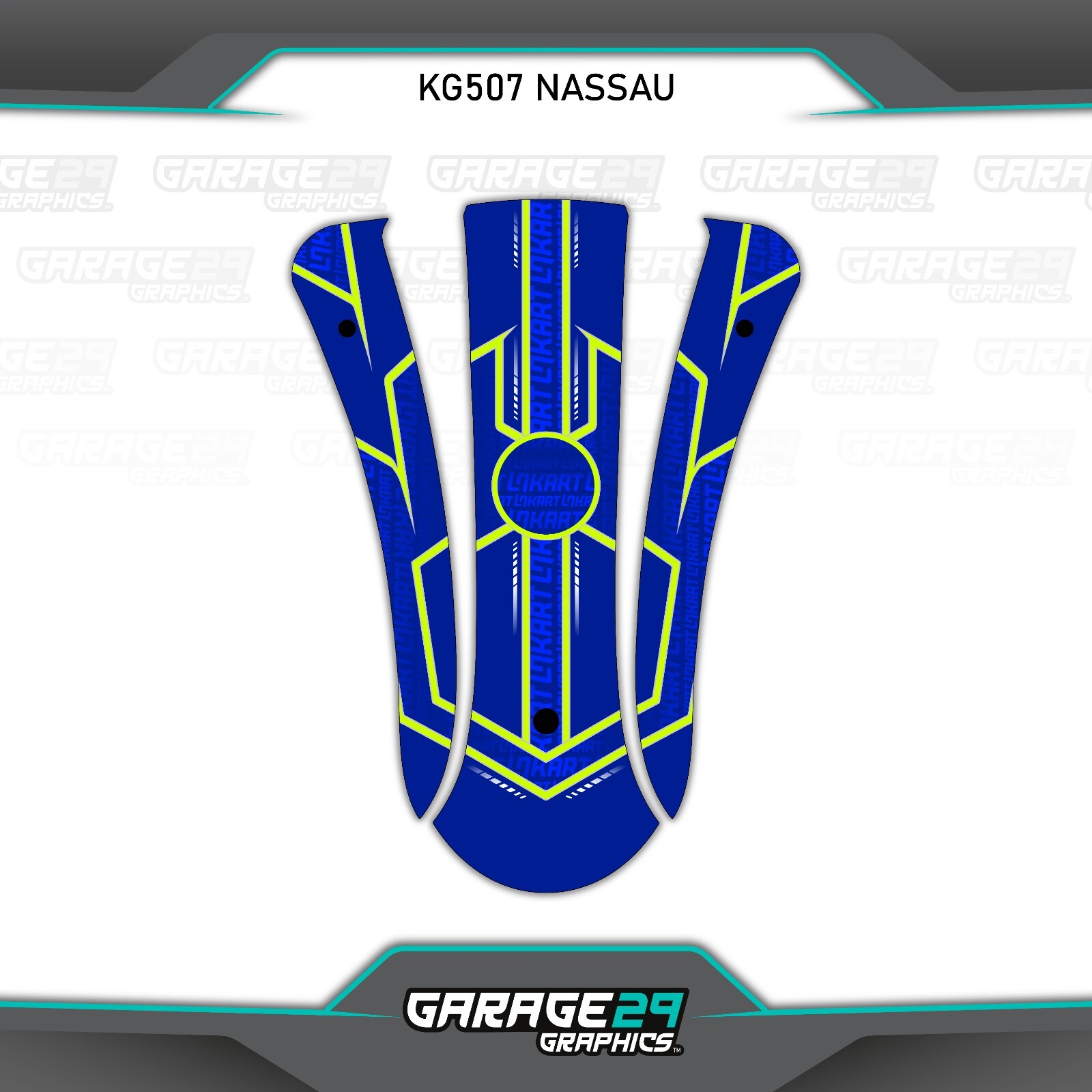 LN Racing Kart Style - KG507 Nassau Panel Sticker Kit | eBay