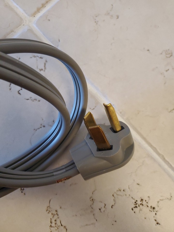 Smart choice Cable 4' Gray 3 Conductor Range stove oven 220 power Cord ...