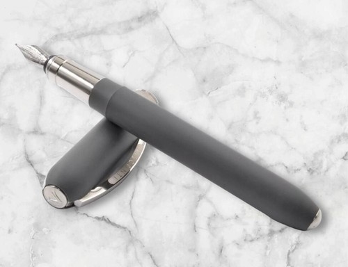 Visconti Rembrandt Eco Logic Fountain Pen, Grey, Medium Nib, New In Box ...