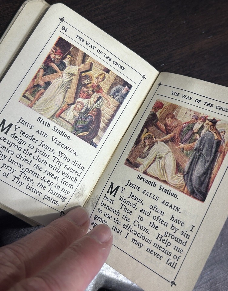 3 Antique Catholic Prayer Books 1905-1925 Catholic Childs Small Prayer ...
