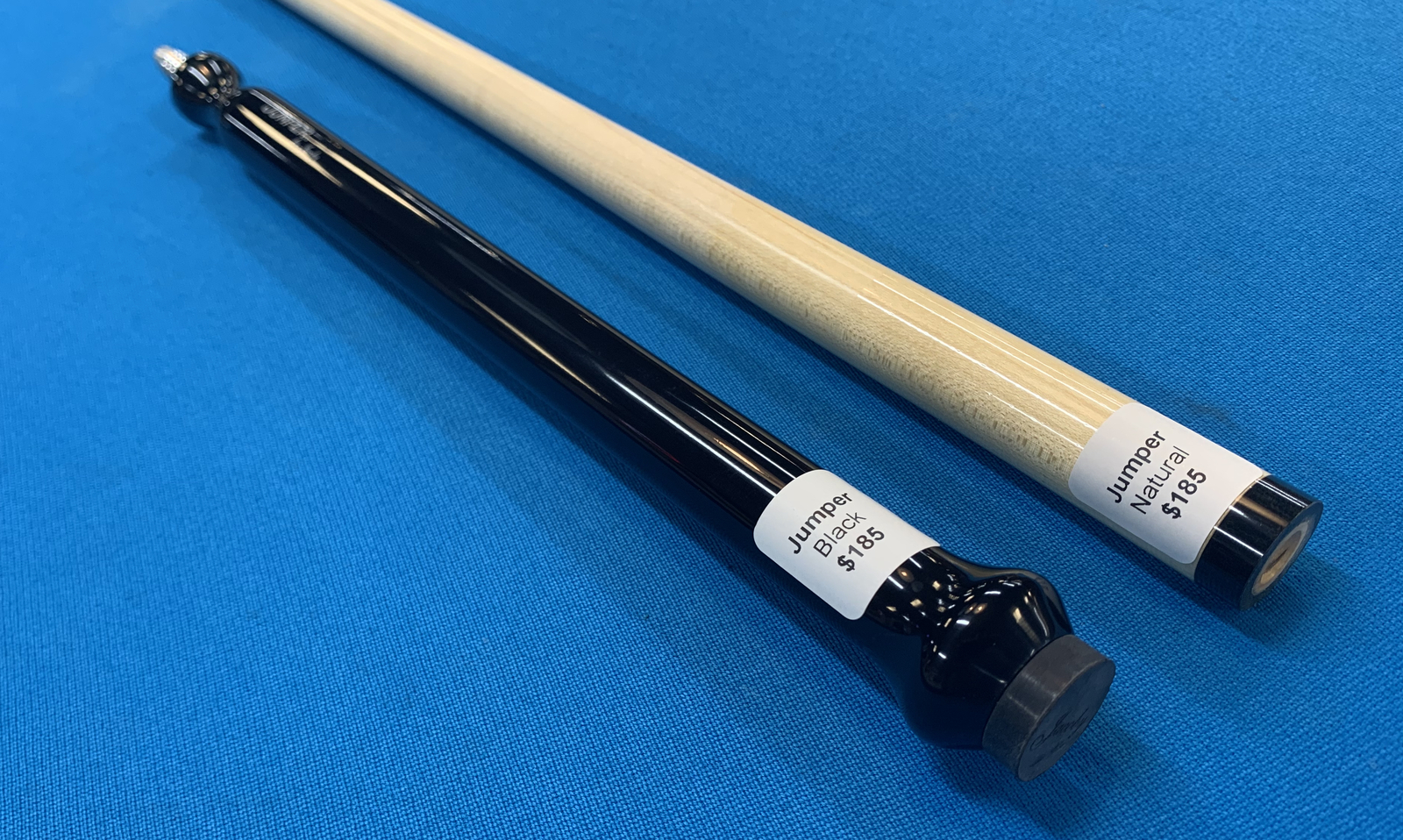 Jacoby Jumper Jump Pool Cue Stick 13mm Hard Maple Shaft 9 oz - Black ...