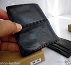 Men's Full Leather wallet 10 Credit Card Slots 2 id windows 2 Bill ...