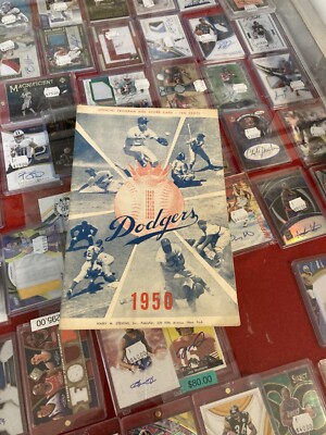1950 Brooklyn Dodgers Program VS. Phillies "Whiz Kids" Unscored | eBay