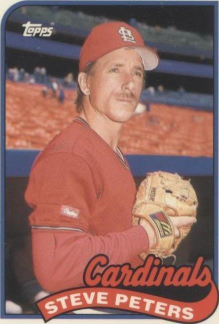 1989 Topps - Steve Peters #482 Collector's Edition (Tiffany) for sale ...