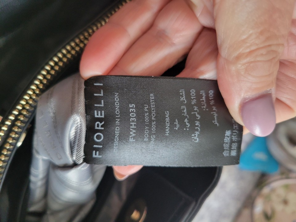 FIORELLI handbag. 3 Internal Pockets, Shoulder Strap. Purple ...