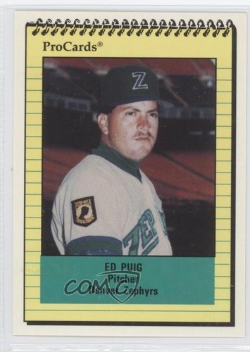 1991 ProCards Minor League Ed Puig #123 | eBay