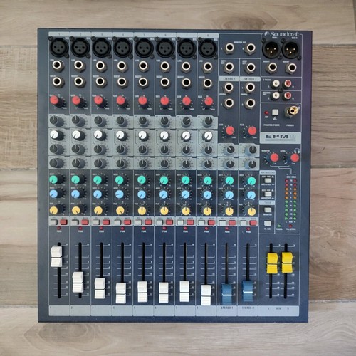Soundcraft EPM8 8Channel Audio Mixer 688705210421| eBay