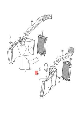 Genuine AUDI R8 4S3 4S9 4SP 4SR Air Guide Left Rear 4S0121333C | eBay