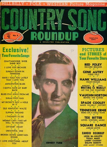 Country Song Roundup Magazine # 06 Jun 1950 Ernest Tubb Gene Autry Hank ...