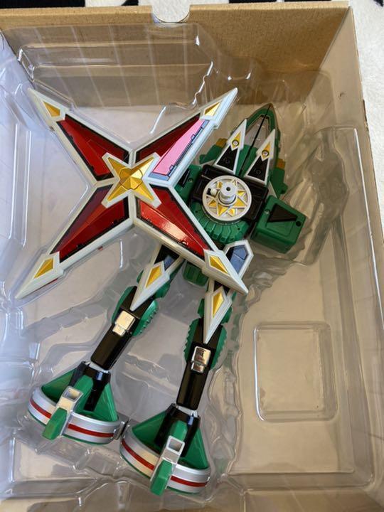 DX Tenkuujin Samurai Star Megazord Ninja Storm Hurricanger Power ...