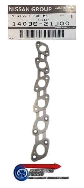 Genuin Nissan Exhaust Manifold Gasket 14036-21U00- For R33 Skyline GTST ...