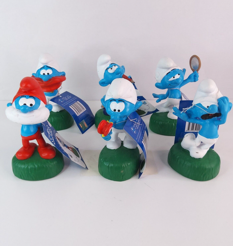 The Smurfs Garden ornament Gnome Papa Smurf Bulk | eBay