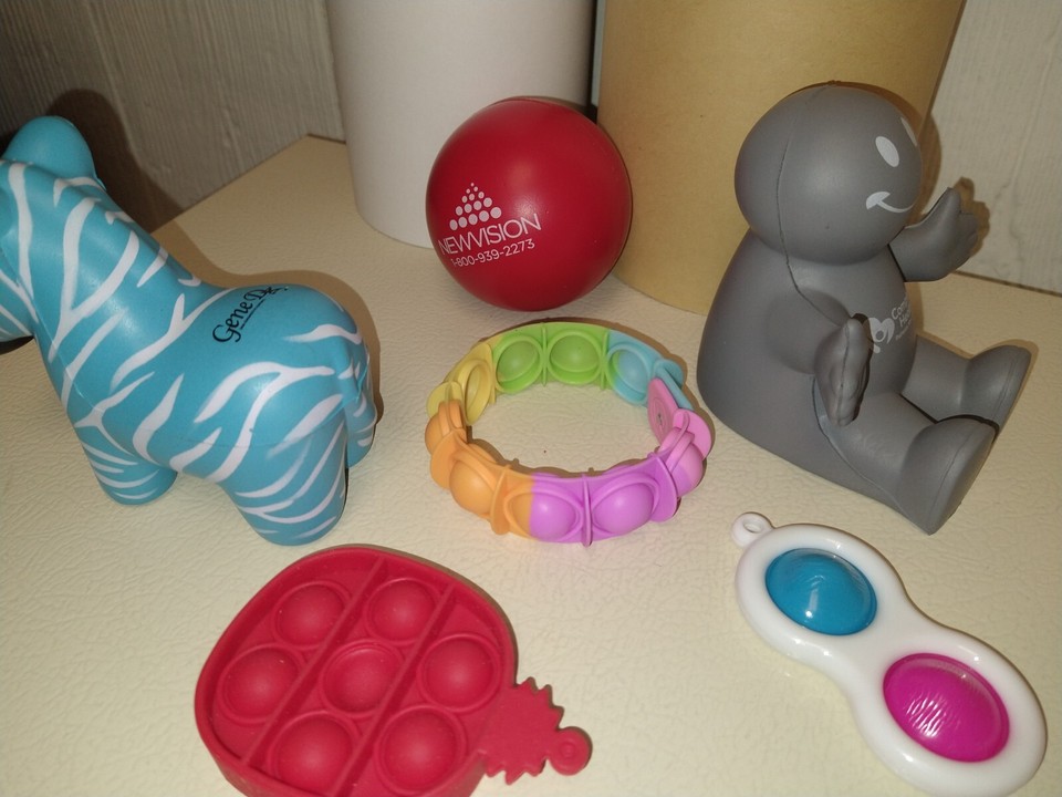 Squeeze Toys Stress Reliever Fidgets, Lot Of 6, 11/4/23. | eBay