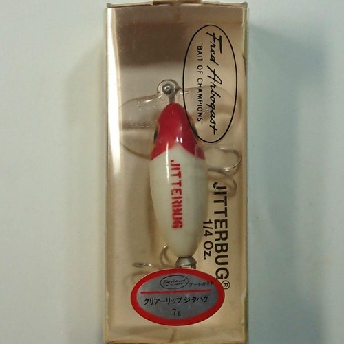 FRED ARBOGAST Clear Lip Jitterbug 7g Jitterbug | eBay