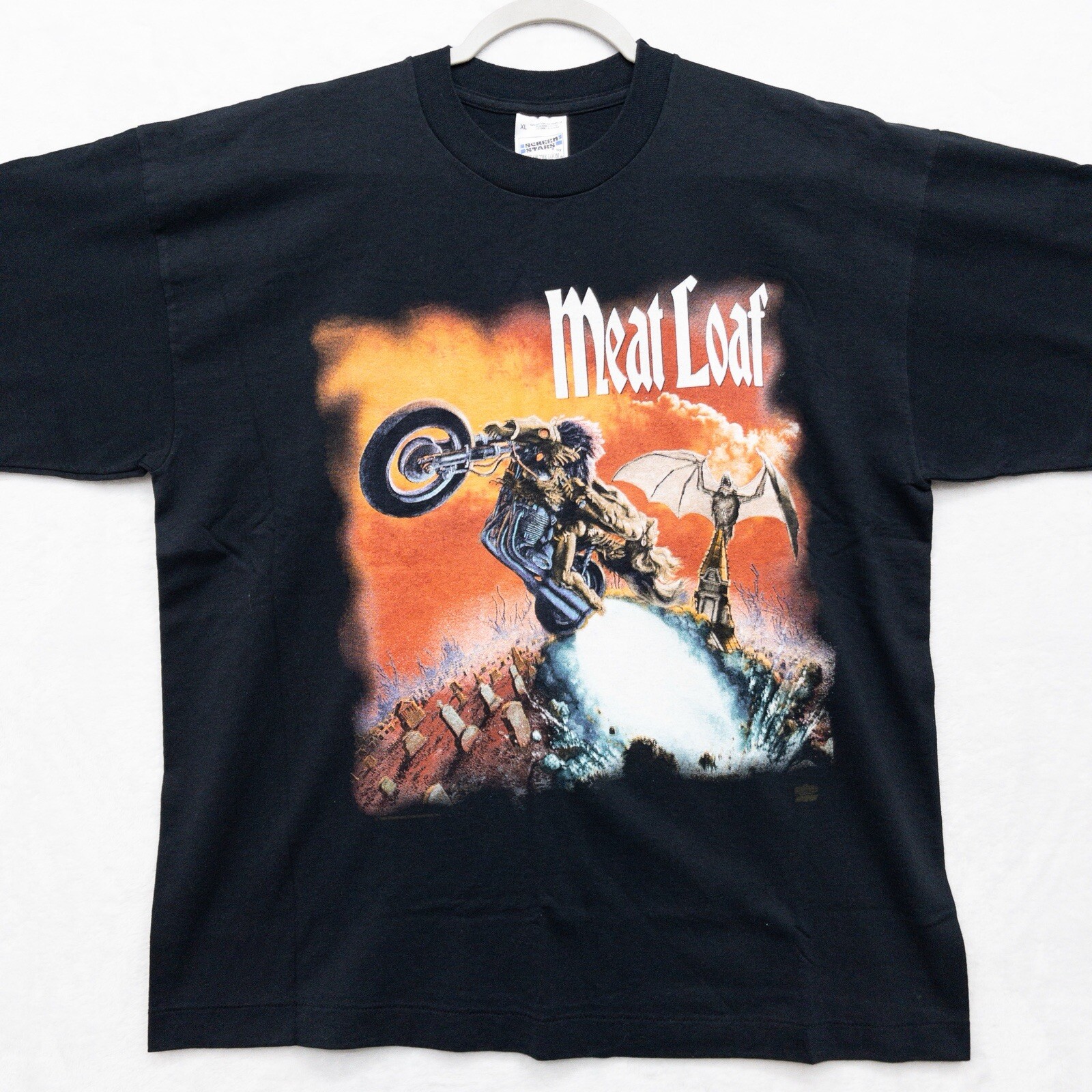 Vintage 1996 Meatloaf Meat Loaf World Tour T-Shirt Band Single Stitch ...
