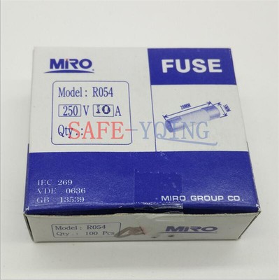 100PCS RO54-10A MRO Cylindrical Ceramics Fuse 5×20mm 250V 10 Amp | eBay