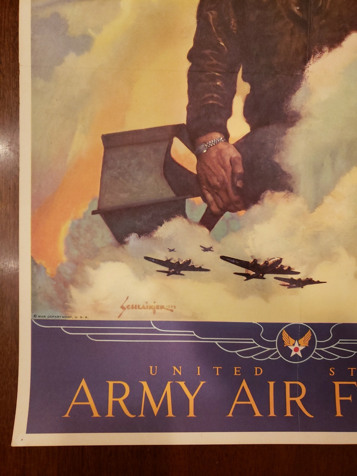 Original O'er The Ramparts We Watch Army Air Forces Ww2 Poster | eBay UK