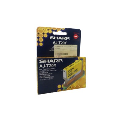Original Sharp Ink Cartridge AJ-T20Y Yellow for AJ-1800 2000 2100 6000 ...