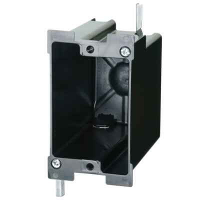 Allied Molded Products 22.5 cu in single gang outlet device box (5 ...