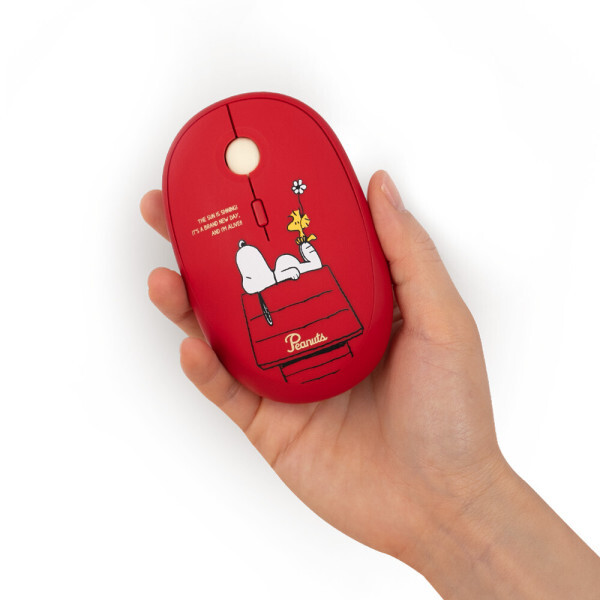 PEANUTS Snoopy Bluetooth Mouse 2.4Ghz Wirless Silent Mouse IPAD ...