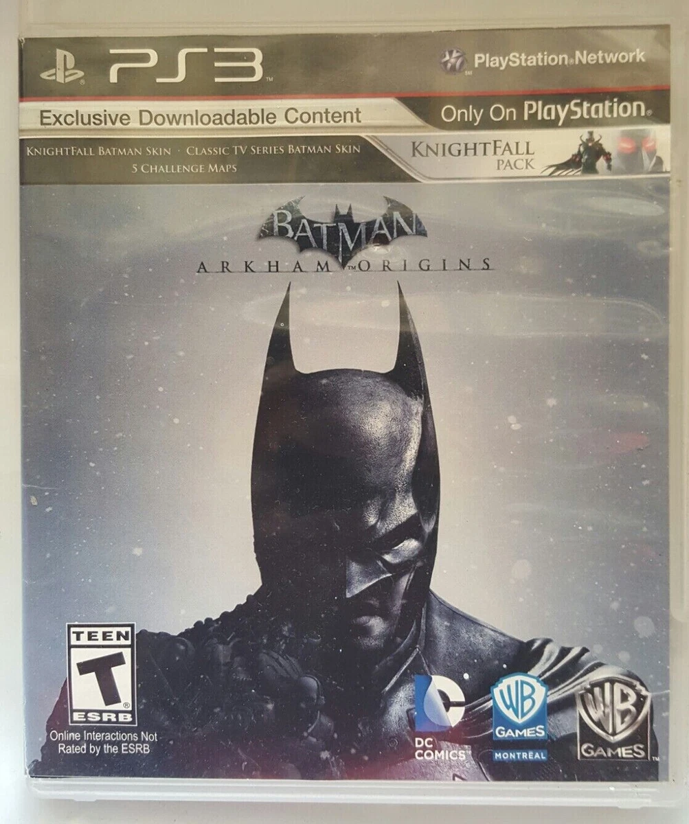 Batman Arkham Origins Cover Ps3