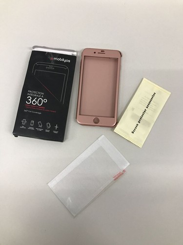 Étui complet pour mobile iPhone 7 Plus avec verre trempé, coque iPhone ...