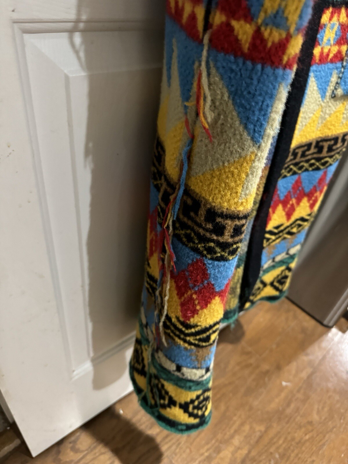 Akep Women's 40 Aztec Boho Festival Knit Sweater Duster Long Cardigan ...