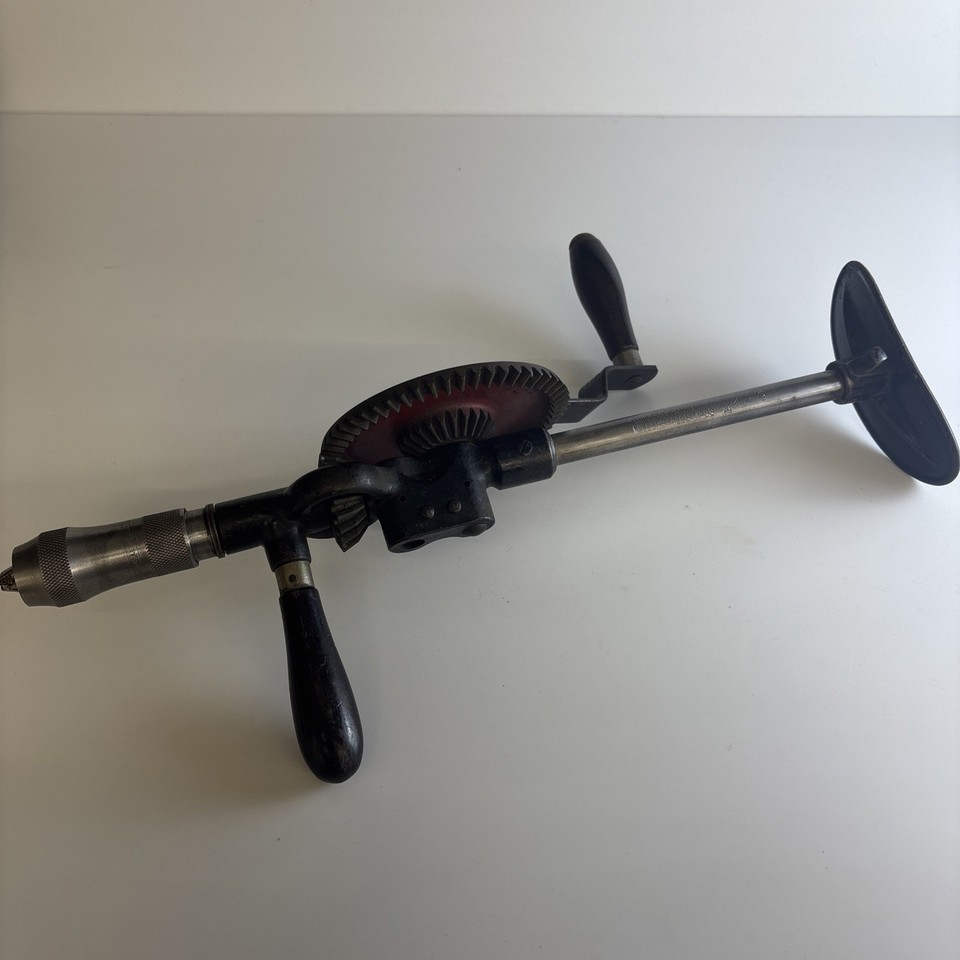 Vintage Miller Falls No 19 Two Speed Egg Beater Shoulder Drill Hand ...