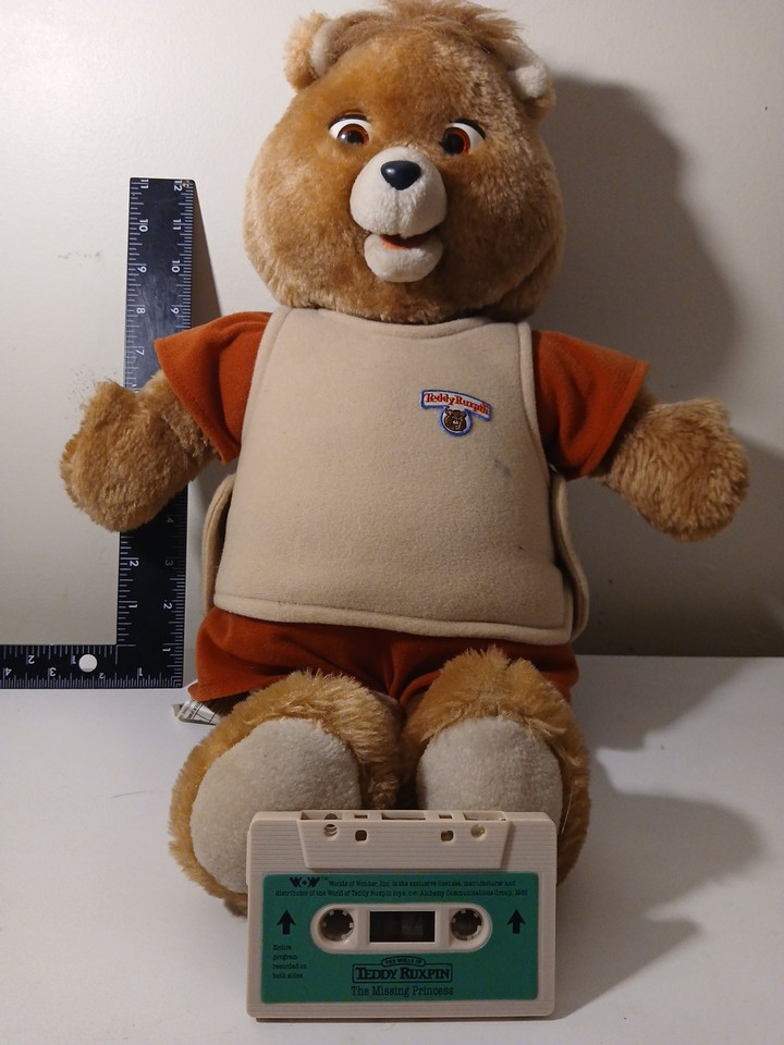 Teddy Ruxpin with Original Cassette Tape | eBay