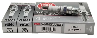 6 Plugs of NGK V-Power Spark Plugs UR5/2771 | eBay