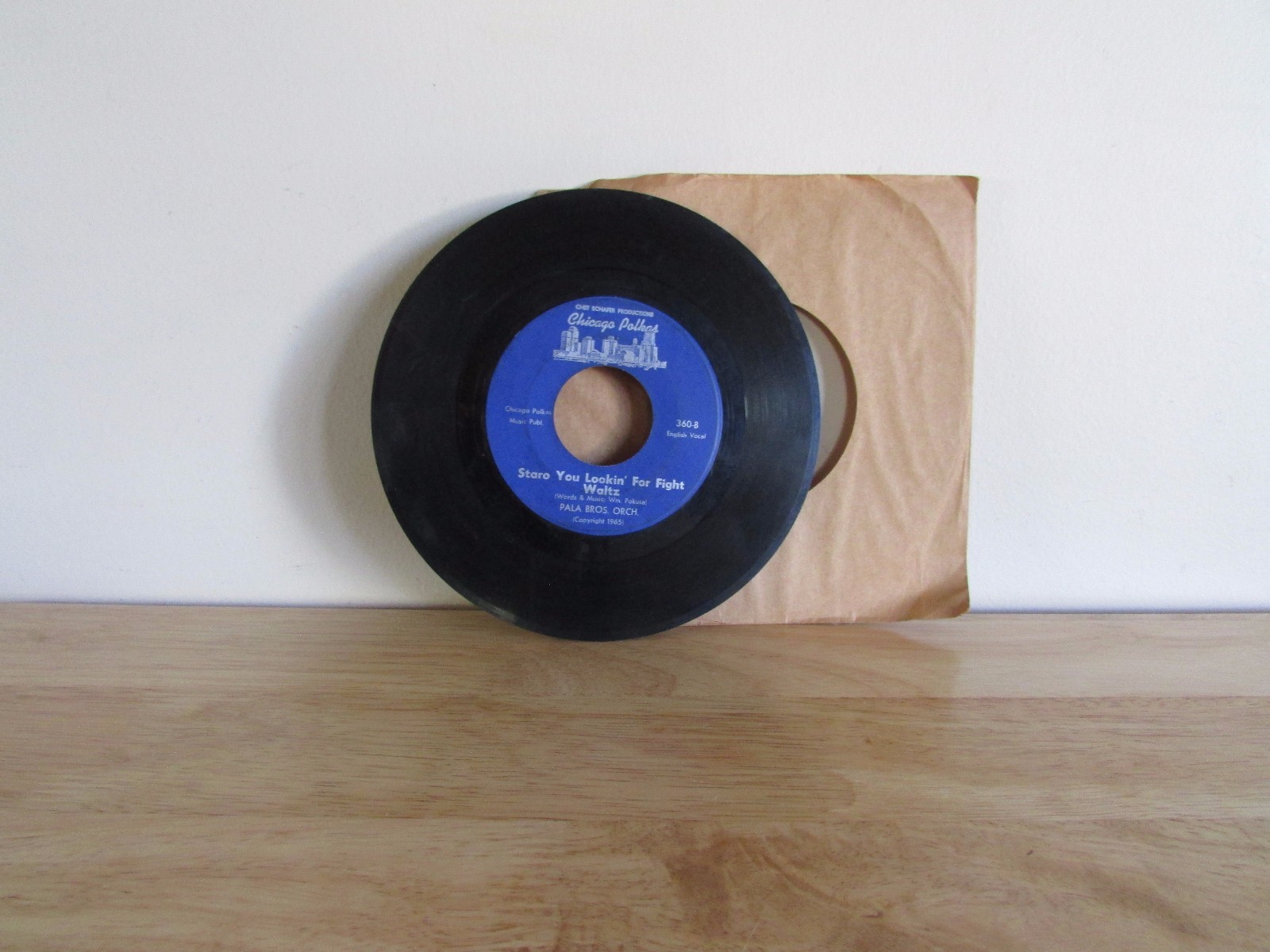 PALA BROS Son-of-a-Gun Polka / Staro You Lookin Fight 7" 45 RPM Chicago ...