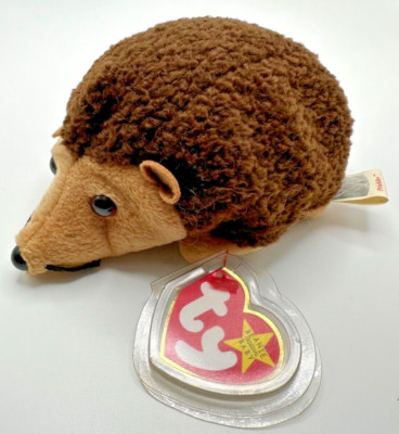 Ty Beanie Baby Prickles The Hedgehog 1998 5th Gen Swing Tag 7th Gen ...