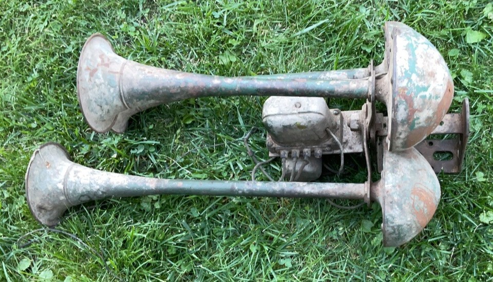 ANTIQUE TRAIN HORN, RAILROAD , RAILWAY HORNS | eBay