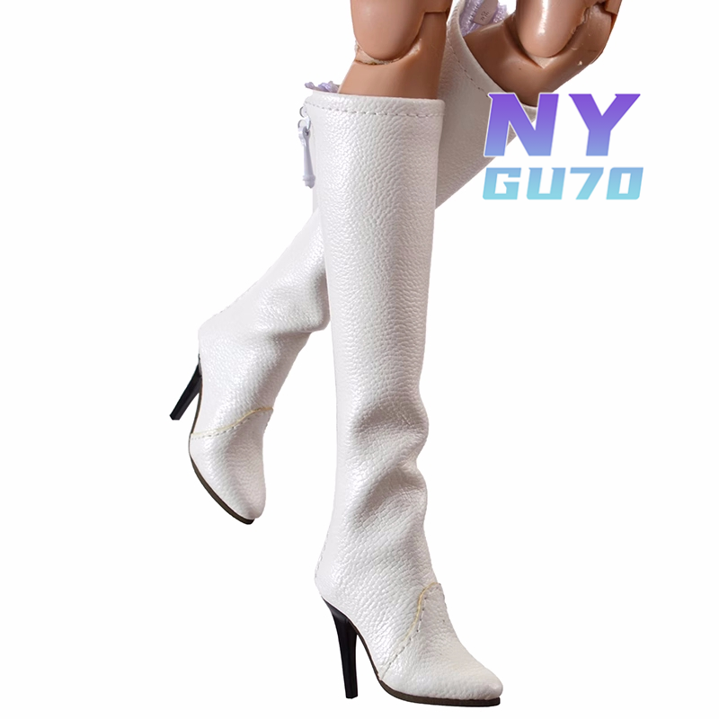 1/6 Female High Heels Boots Shoes Fit 12in Worldbox AT201 Action Figure ...