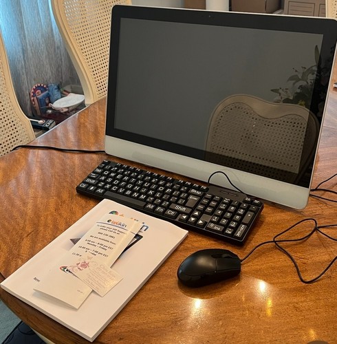 Telikin 22" Elite Silver Touchscreen Computer Keyboard Mouse Manuals ...