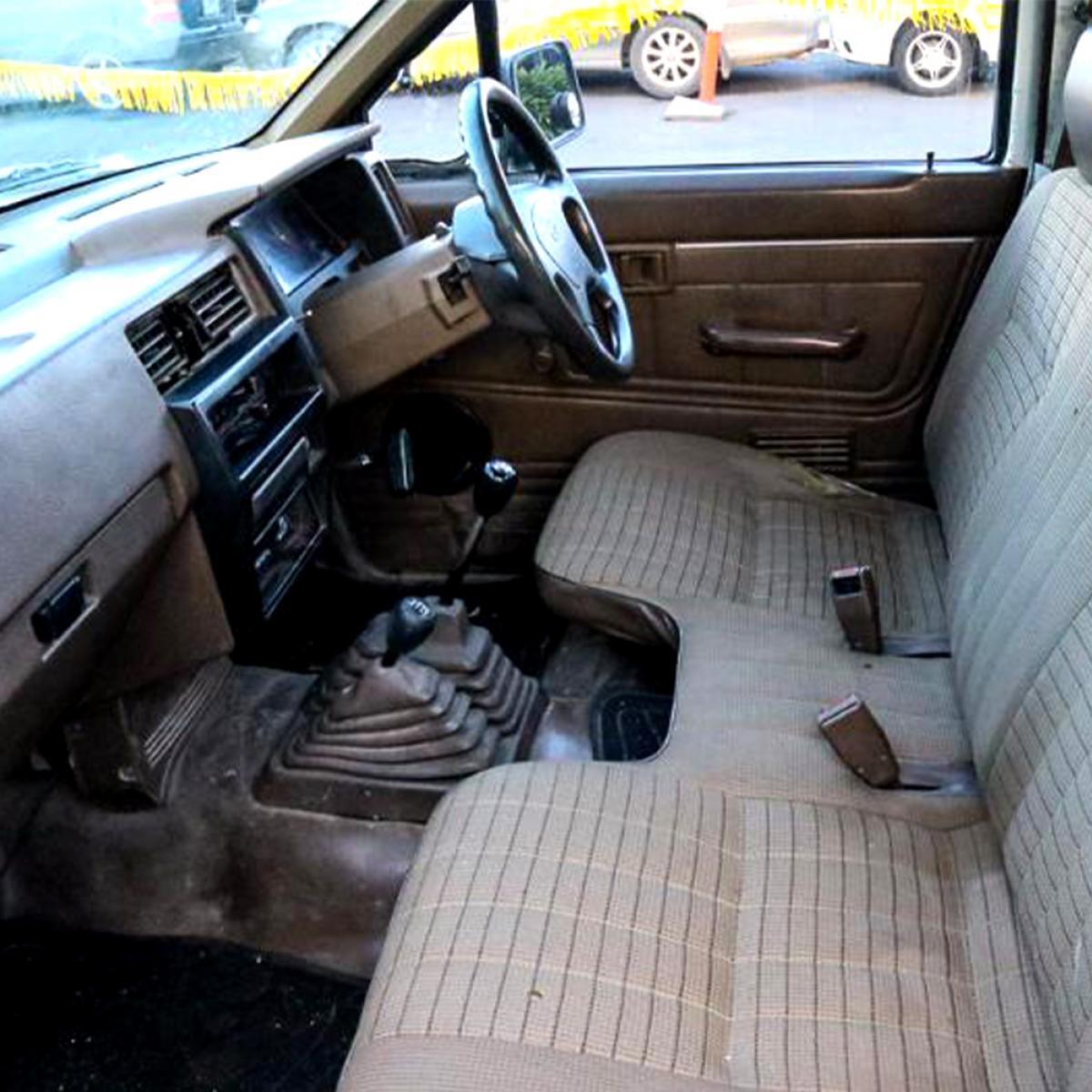 Pair LR Front Door Panel Interior Gray Trim Fits Nissan D21 Navara TD ...