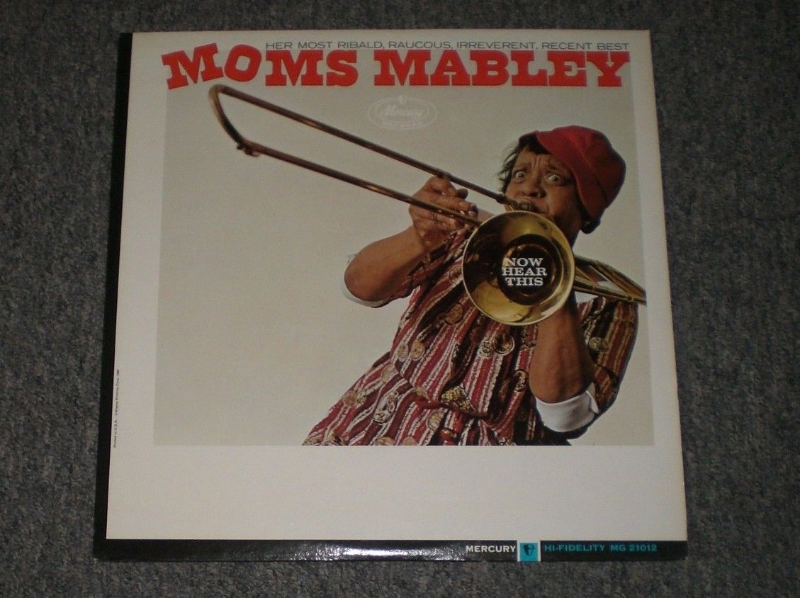 Moms Mabley~Now Hear This~1965 Comedy~Mercury MG 21012~FAST SHIPPING ...
