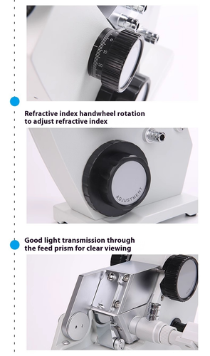 Abbe Refractometer WYA-2WAJ Sucrose Solution Sugar Concentration Tester ...