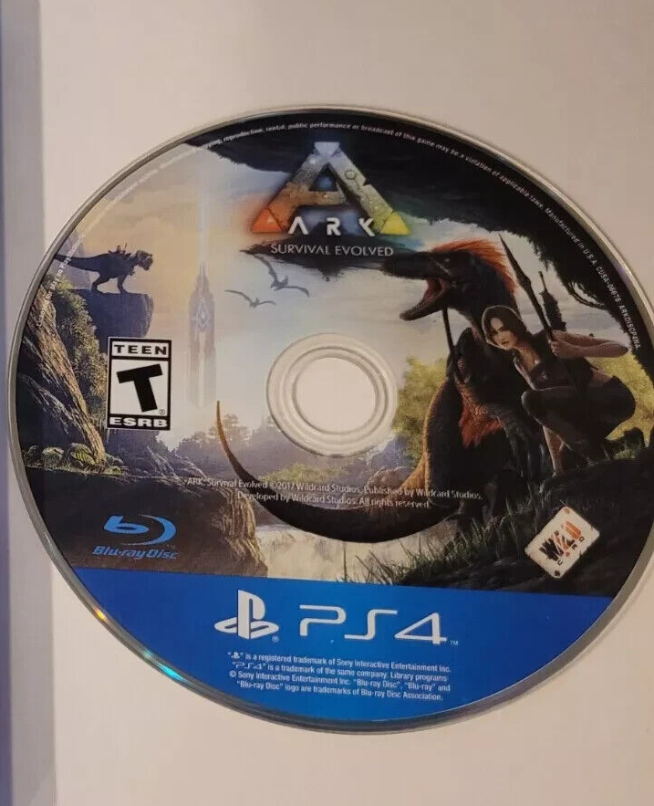 Ark: Survival Evolved Sony PlayStation 4 PS4 Disc Tested Working ...