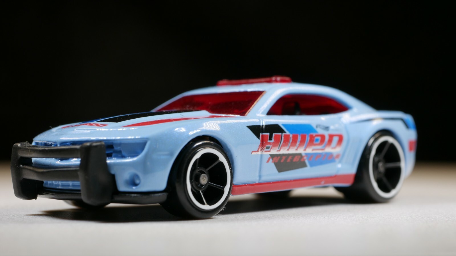 Hot Wheels Chevy Camaro SS - Blue - HWPD Police Car Rescue - Loose - 1: ...