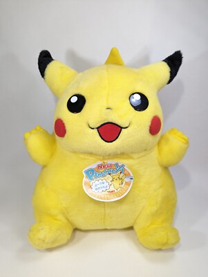 TOMY New Pikachu 1/1 Life Size Plush Doll JAPAN 1998 Fat large | eBay