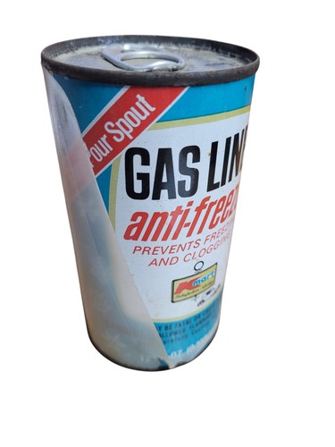 Kmart Gas Line Anti-freeze Metal Can 12 FL oz Unopened Advertising 57 ...