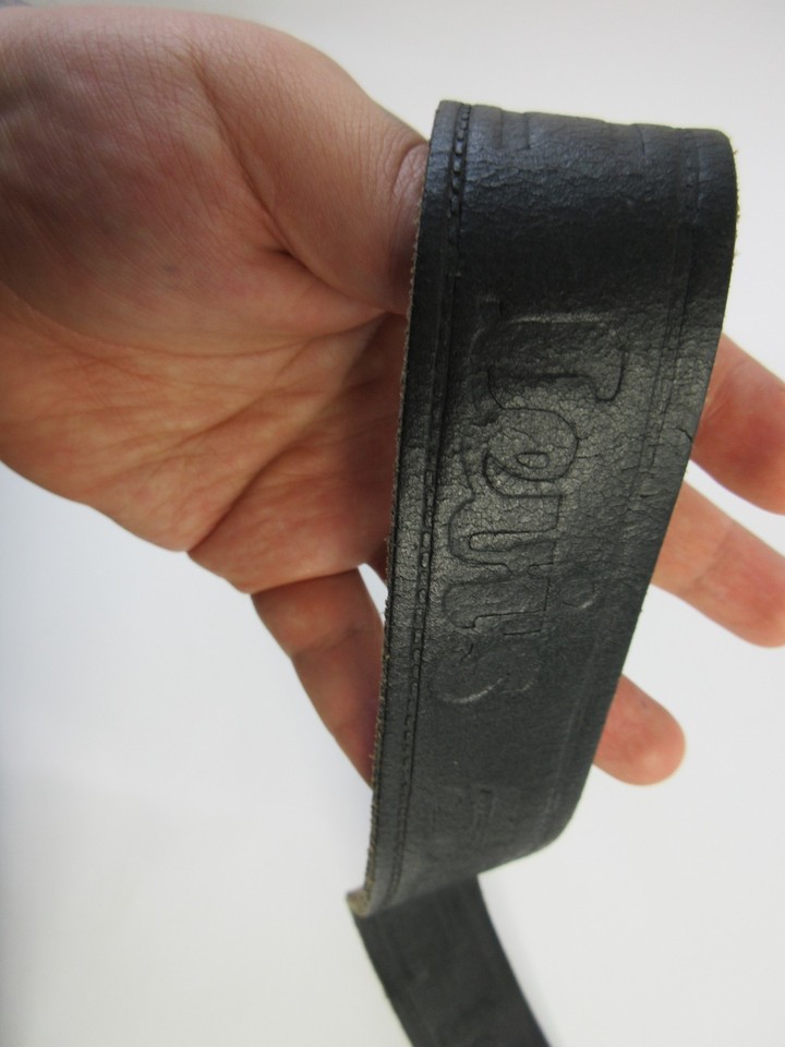 Levi's 501 Leather Belt XS Vintage Western Cowboy Style Buckle 501s ...