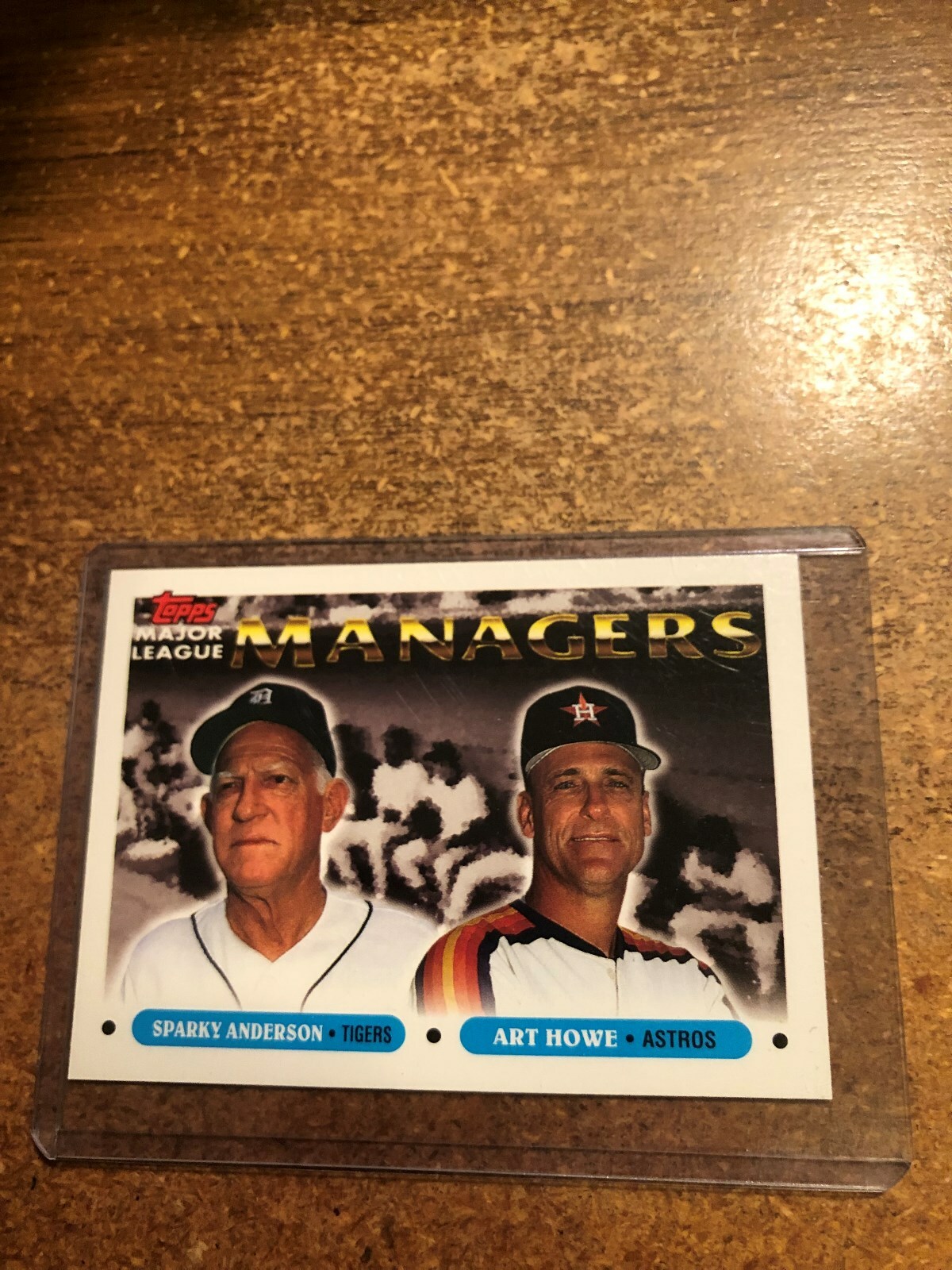 1993 Topps Baseball # 506 Managers Astros Art Howe & Tigers Sparky ...