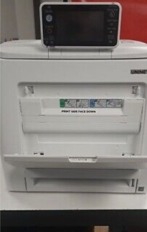 UNINET iColor 550 White Toner Printer + Pro Rip Software & Heatpress | eBay