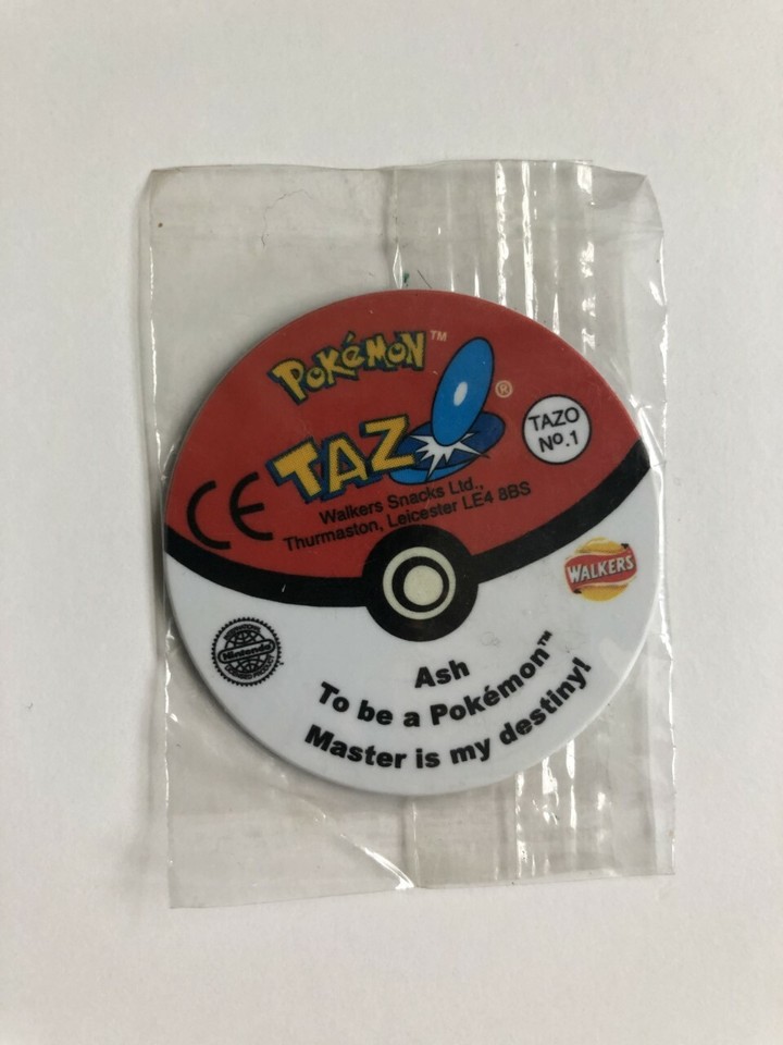2001 POKEMON TAZO'S - Vintage- Walkers Tazos/Pogs - Take your pick in ...