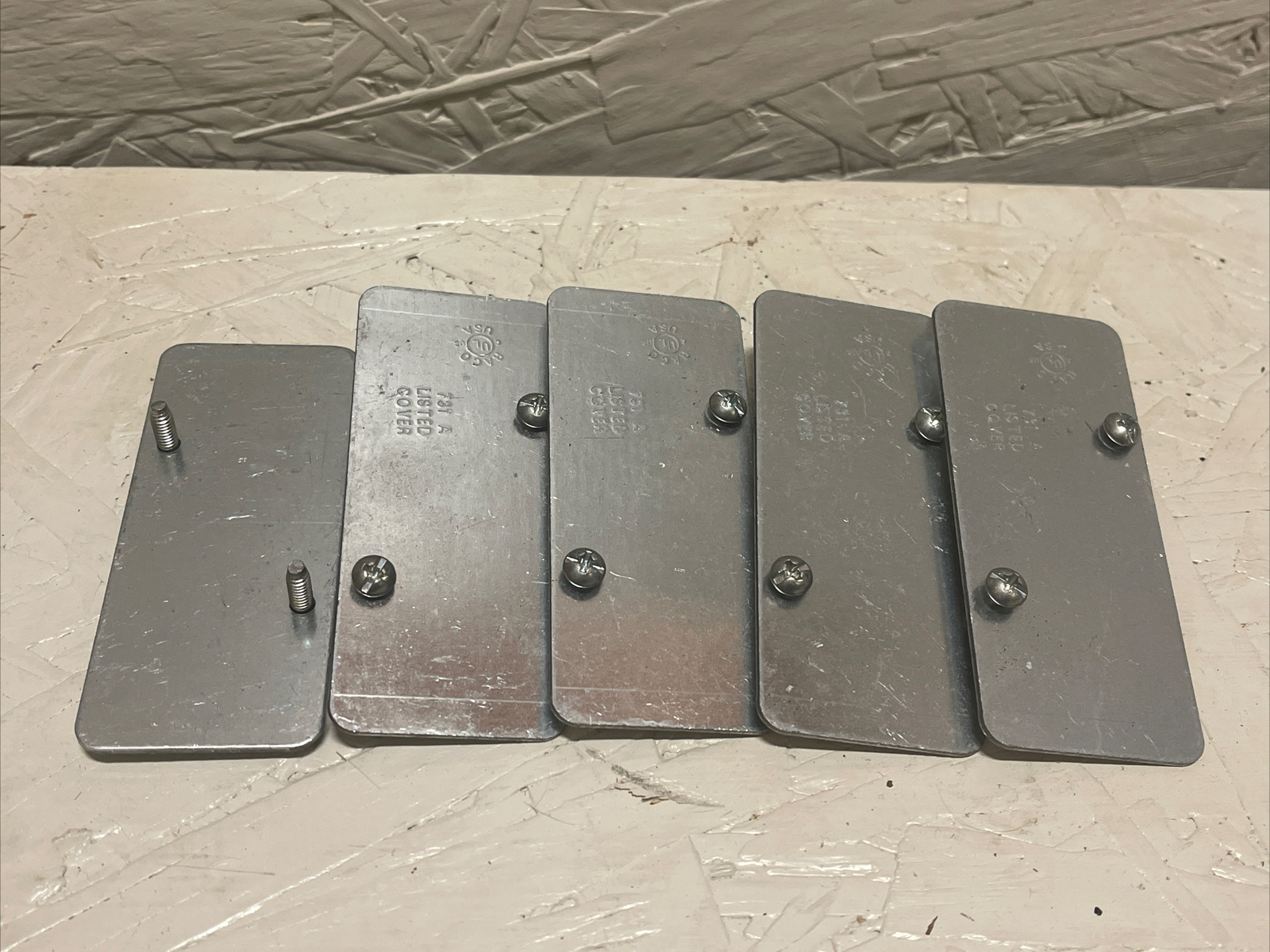 Handy Box Cover, Blank, Steel By Hubbell-Raco 880 Pack Of 5 | eBay