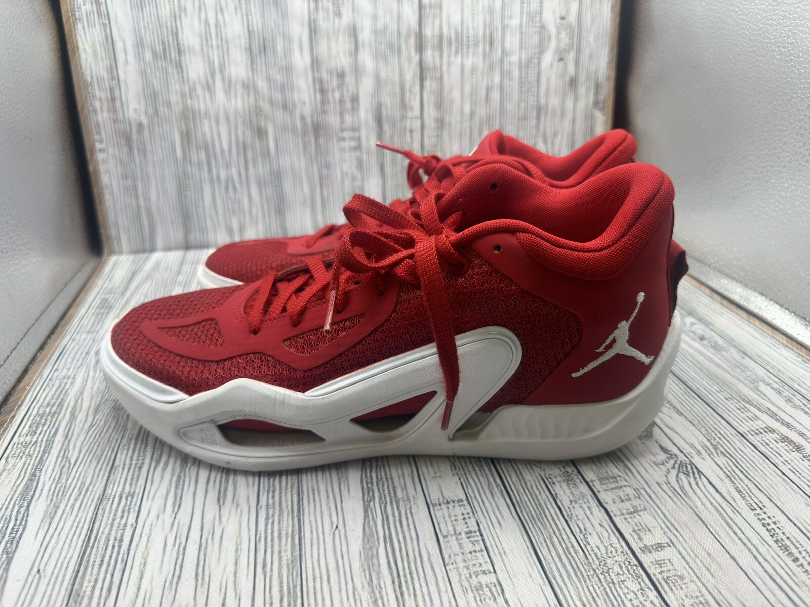 Jordan Tatum 1 TB Jayson Tatum Gym Red White Basketball Shoes FB2863 ...