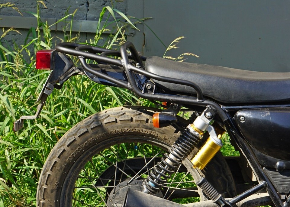 Suzuki TU250 GB Grasstracker + Big boy 2000-2010 Motorcycle Luggage ...