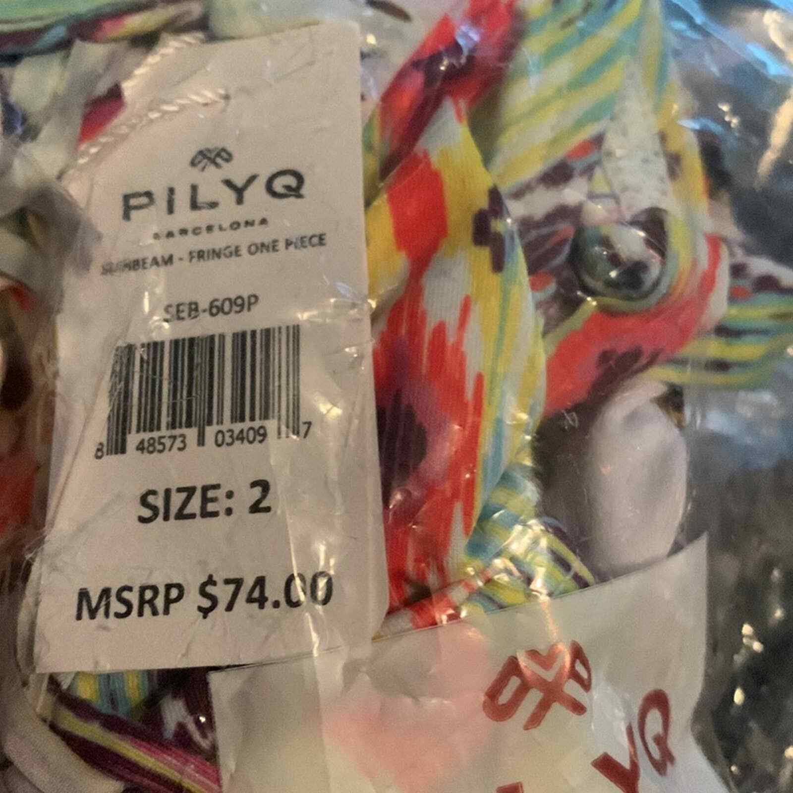 PilyQ Kids Sunbeam Fringe One Piece Swimsuit SEB-609P NWT | eBay